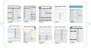 10+ Free Tour Schedule Templates - Free Unique Printable Templates